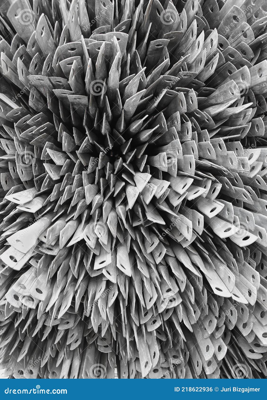 Many Structural Metal Elements Stacked Stock Photo - Image of heap ...