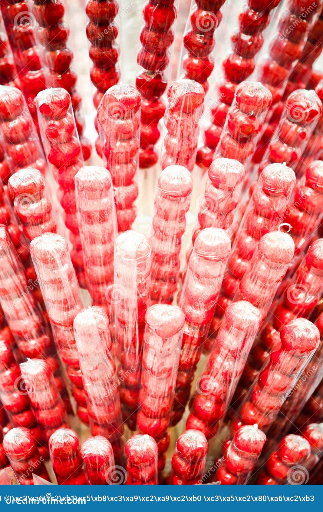 Many Sugar-coated Haws String Stock Photo - Image of beijing, fruit ...