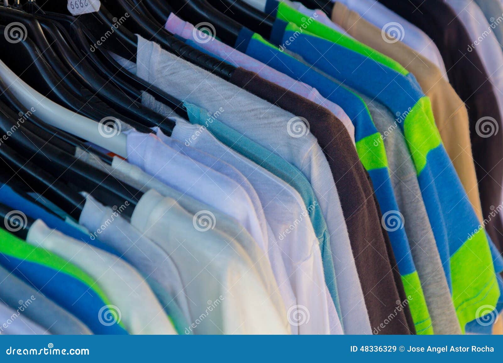 Many Summer Dresses in Various Colors Stock Image - Image of modern ...