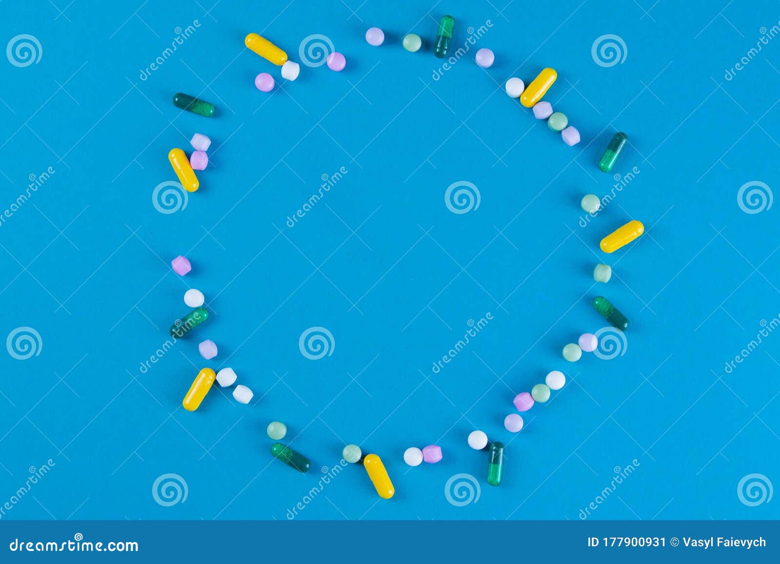 Many Tablets are Lined in the Form of a Circle. Place for the ...
