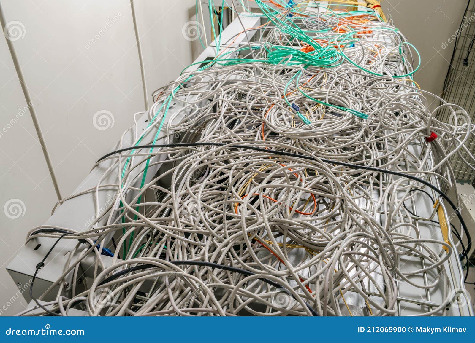Tangled Wires Data Center