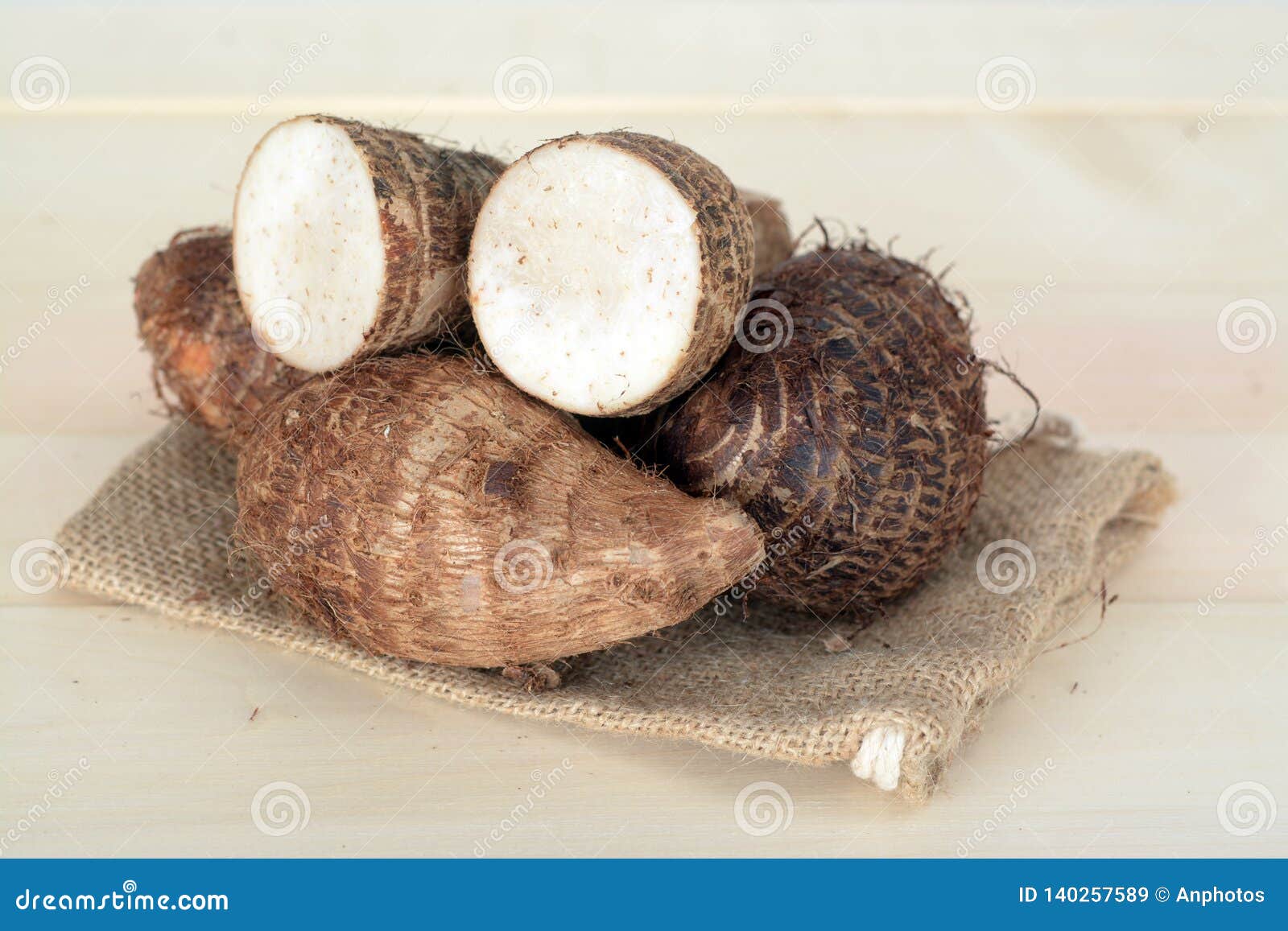 Taro root stock image. Image of exotic, fresh, vegetable - 140257589