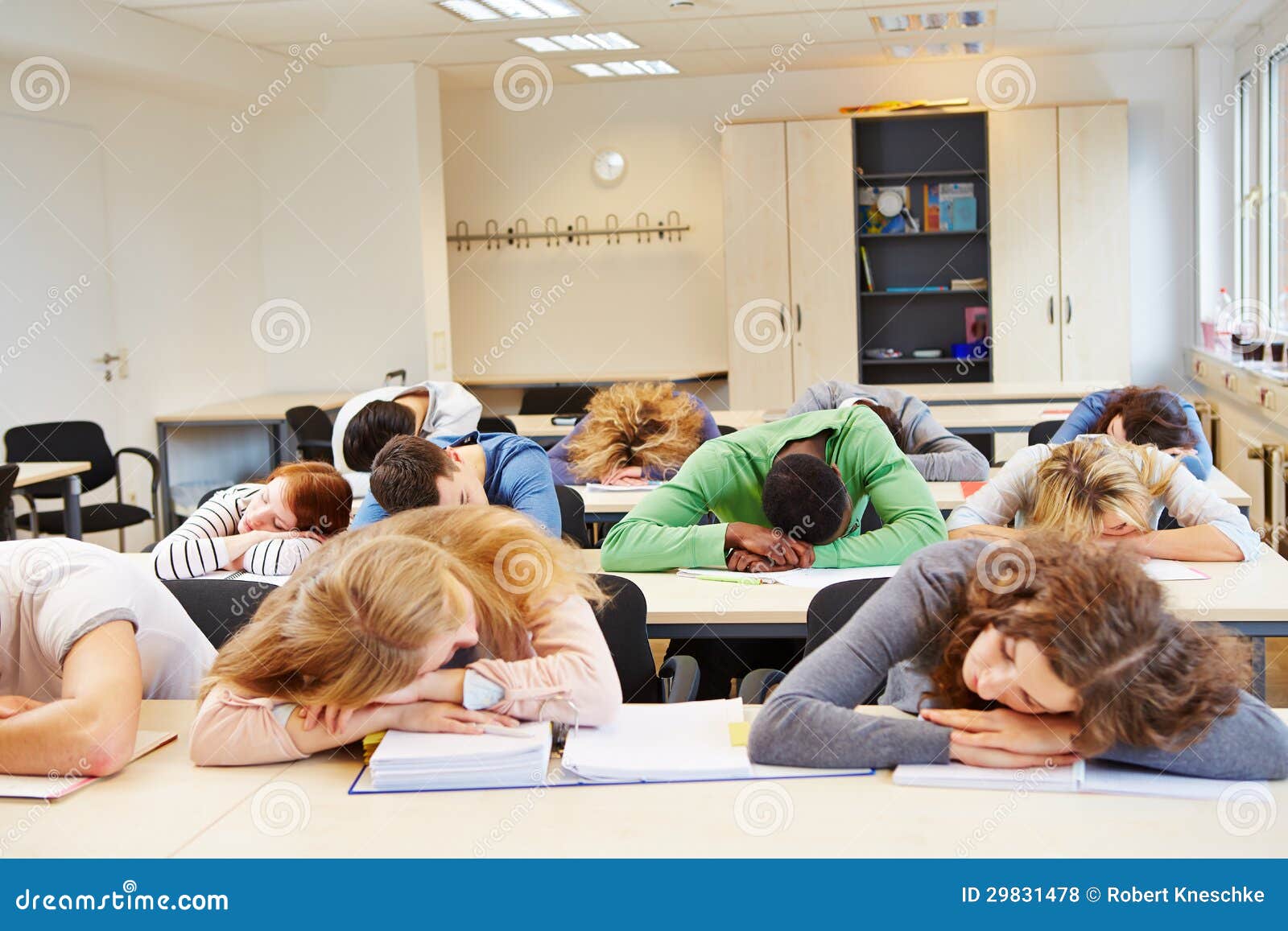 Students Sleeping In Class
