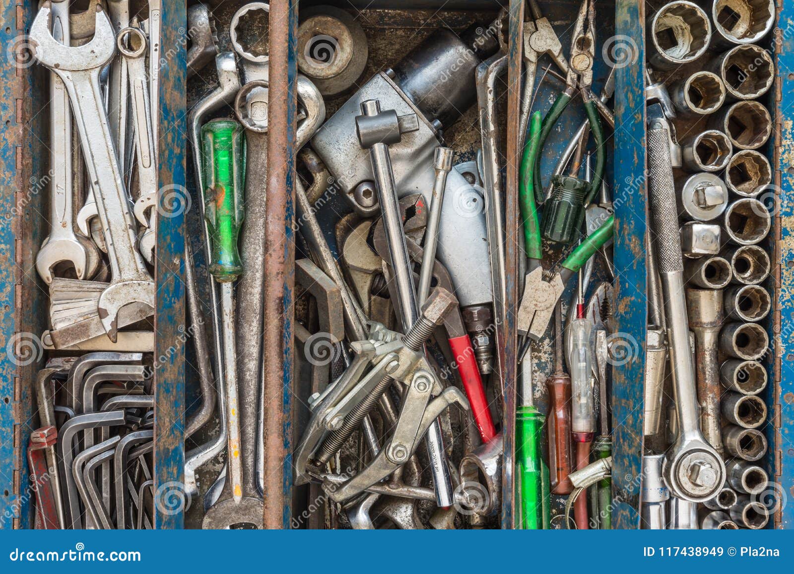 Machanic Hand Holding Used Dirty Spark Plug With Disassembled Boat ...