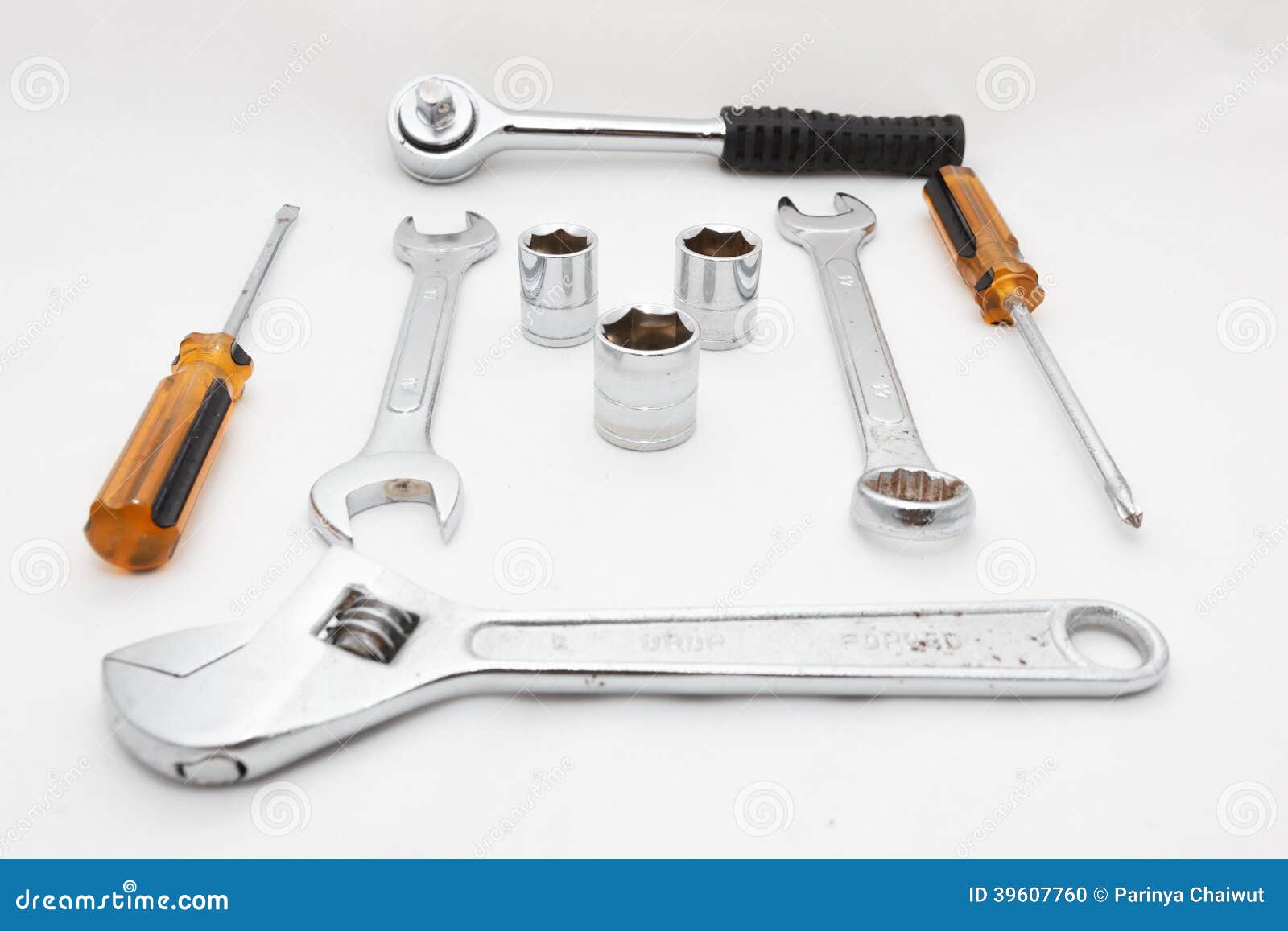 Many Tools stock photo. Image of maintenance, shiny, spanner - 39607760