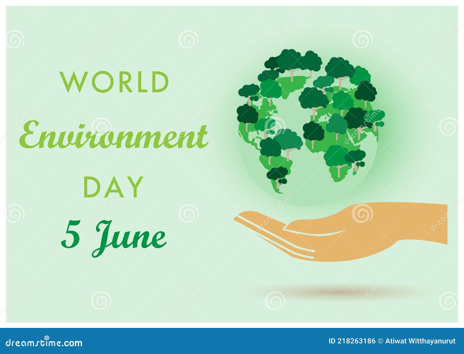 Environment Day Poster Campaign in Vector Design Stock Vector ...