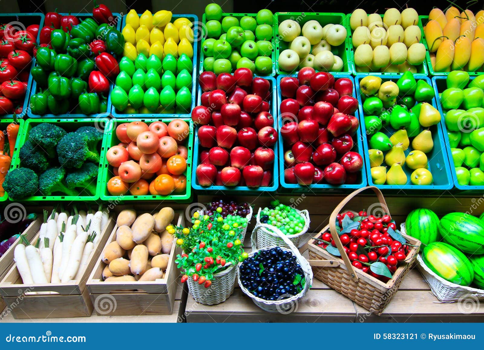Many type of fruit stock image. Image of tasty, bright - 58323121