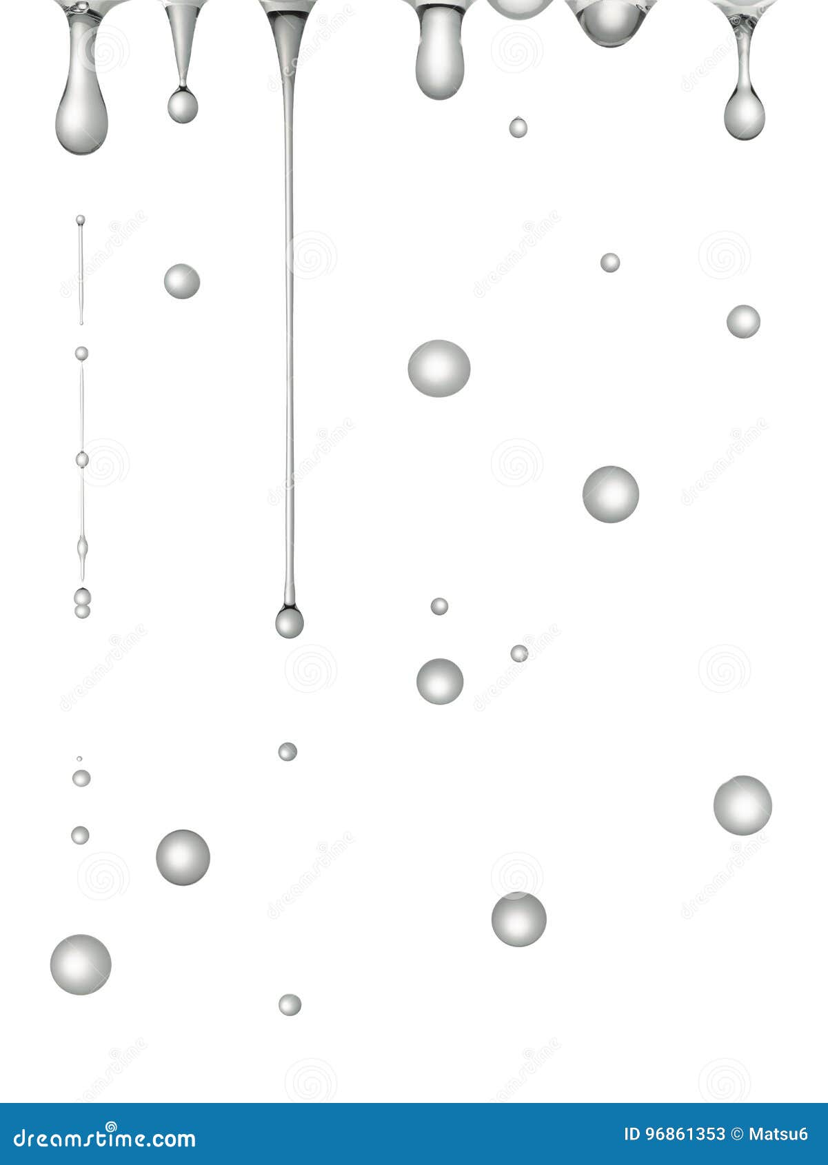 Many water droplets fall stock illustration. Illustration of wallpaper ...