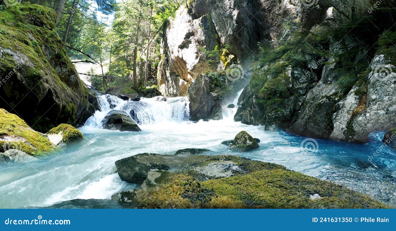 Many Waterfalls and Streams Flow Strongly in Tropical Forests Stock ...
