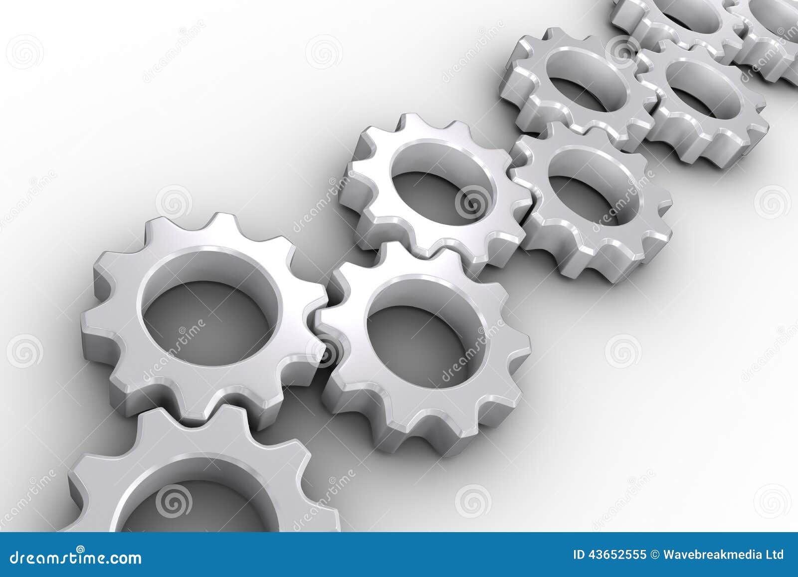 Many white cogs and wheels stock illustration. Illustration of ...