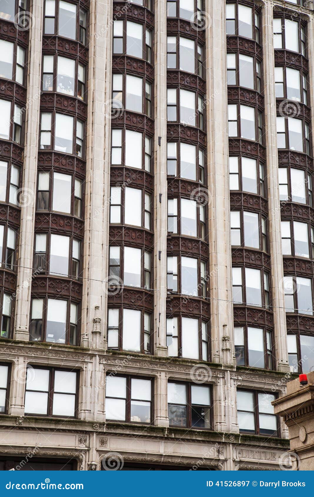 Many Windows in Old Boston College Building Stock Image - Image of ...