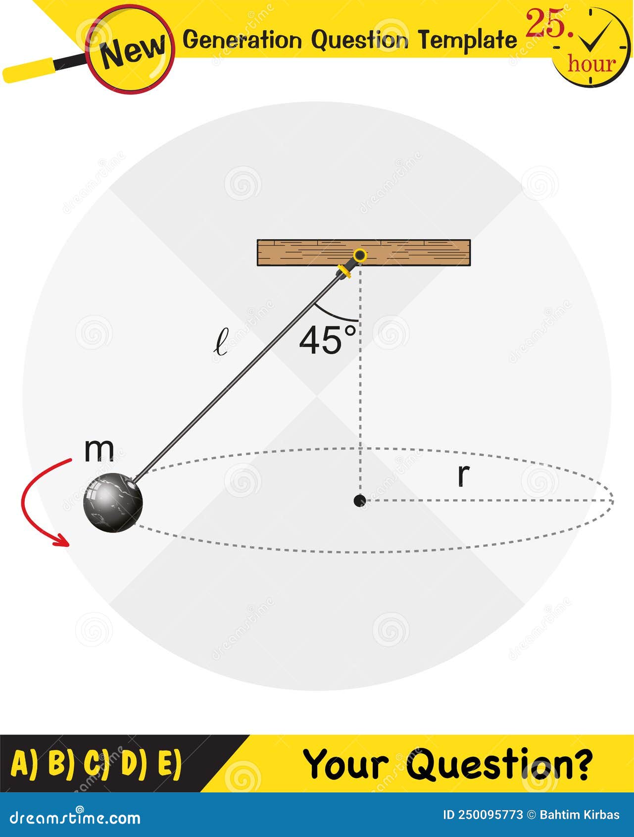 Physics, Uniform Circular Motion with Changing Position and Velocity ...