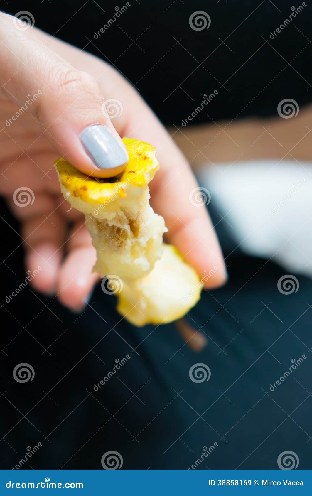 Manzana comida imagen de archivo. Imagen de dieta, mano - 38858169