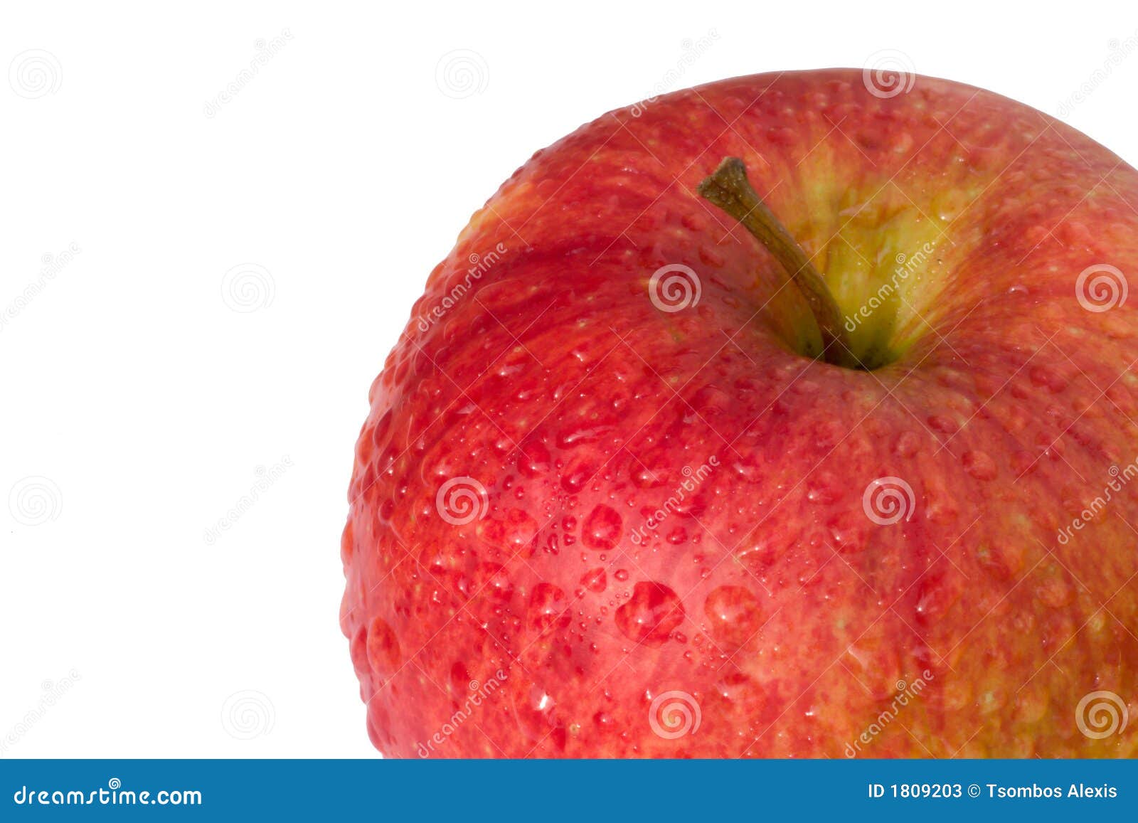 Manzana grande imagen de archivo. Imagen de cocina, libre - 1809203