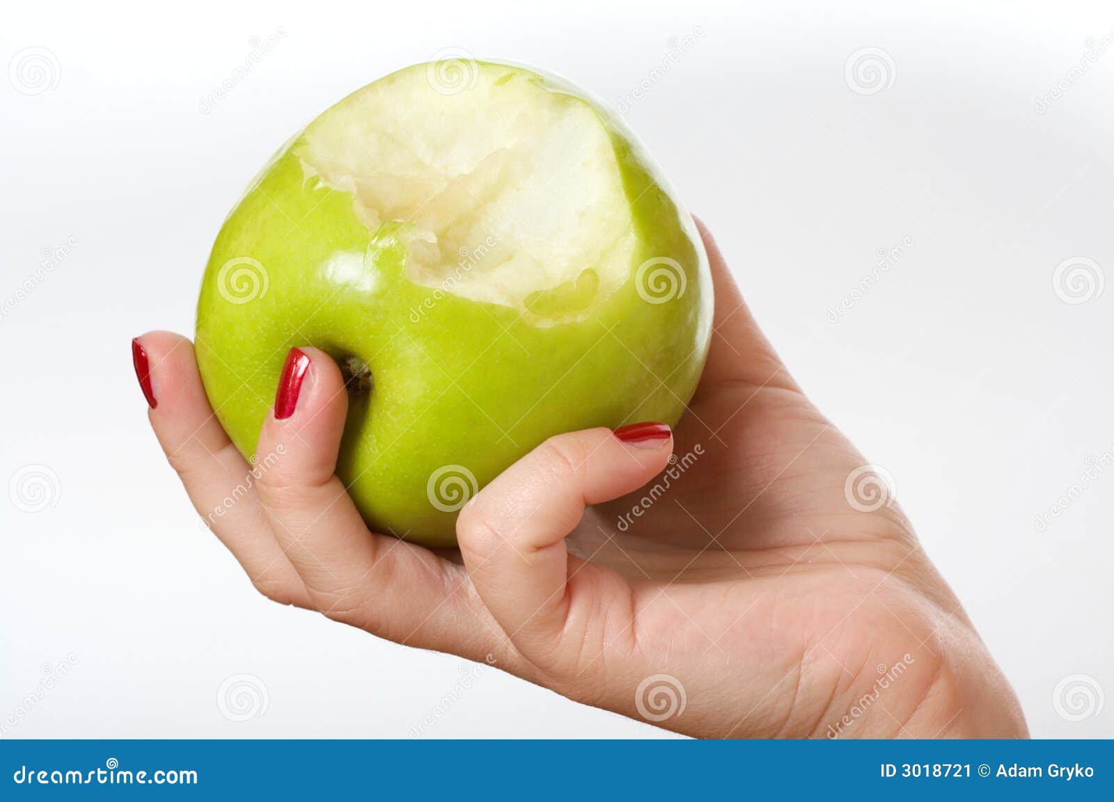 Manzana mordida imagen de archivo. Imagen de conceptual - 3018721