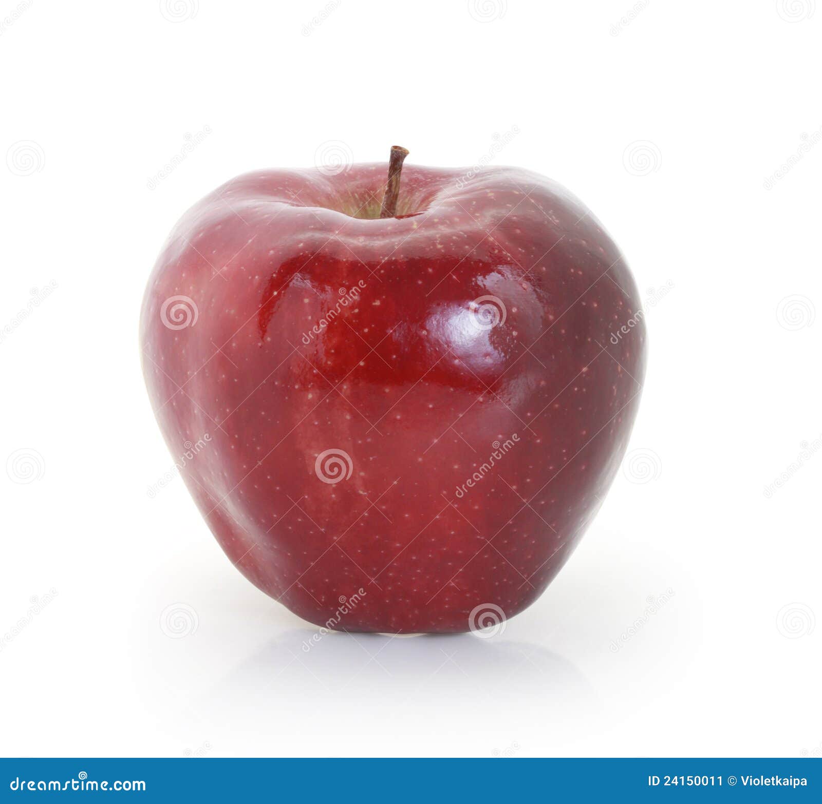 Manzana roja imagen de archivo. Imagen de perfecto, forma - 24150011