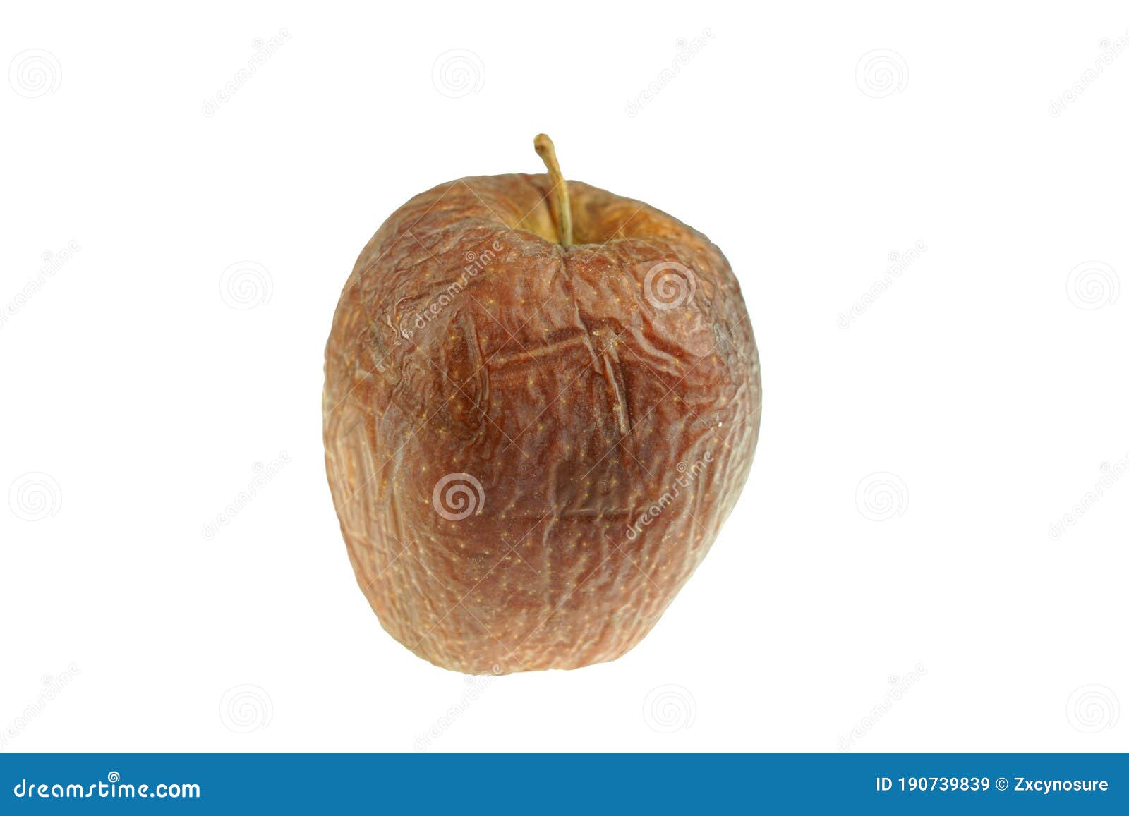 Manzana Seca Aislada En Fondo Blanco Imagen de archivo - Imagen de malo ...