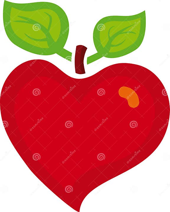 Manzana (vector) stock vector. Illustration of sweet, sickness - 3386993