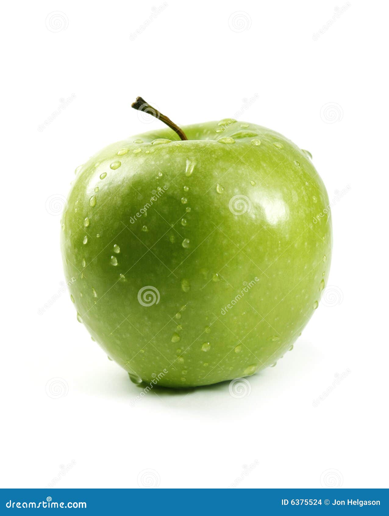 Manzana verde foto de archivo. Imagen de alimento, corte - 6375524