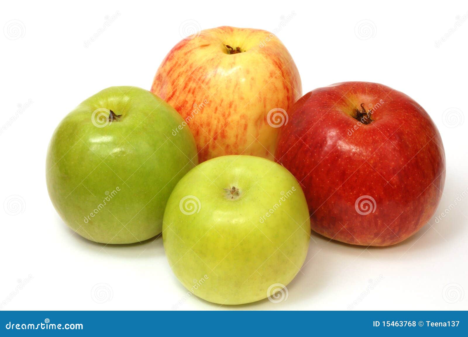 Manzanas foto de archivo. Imagen de vegetariano, sabroso - 15463768