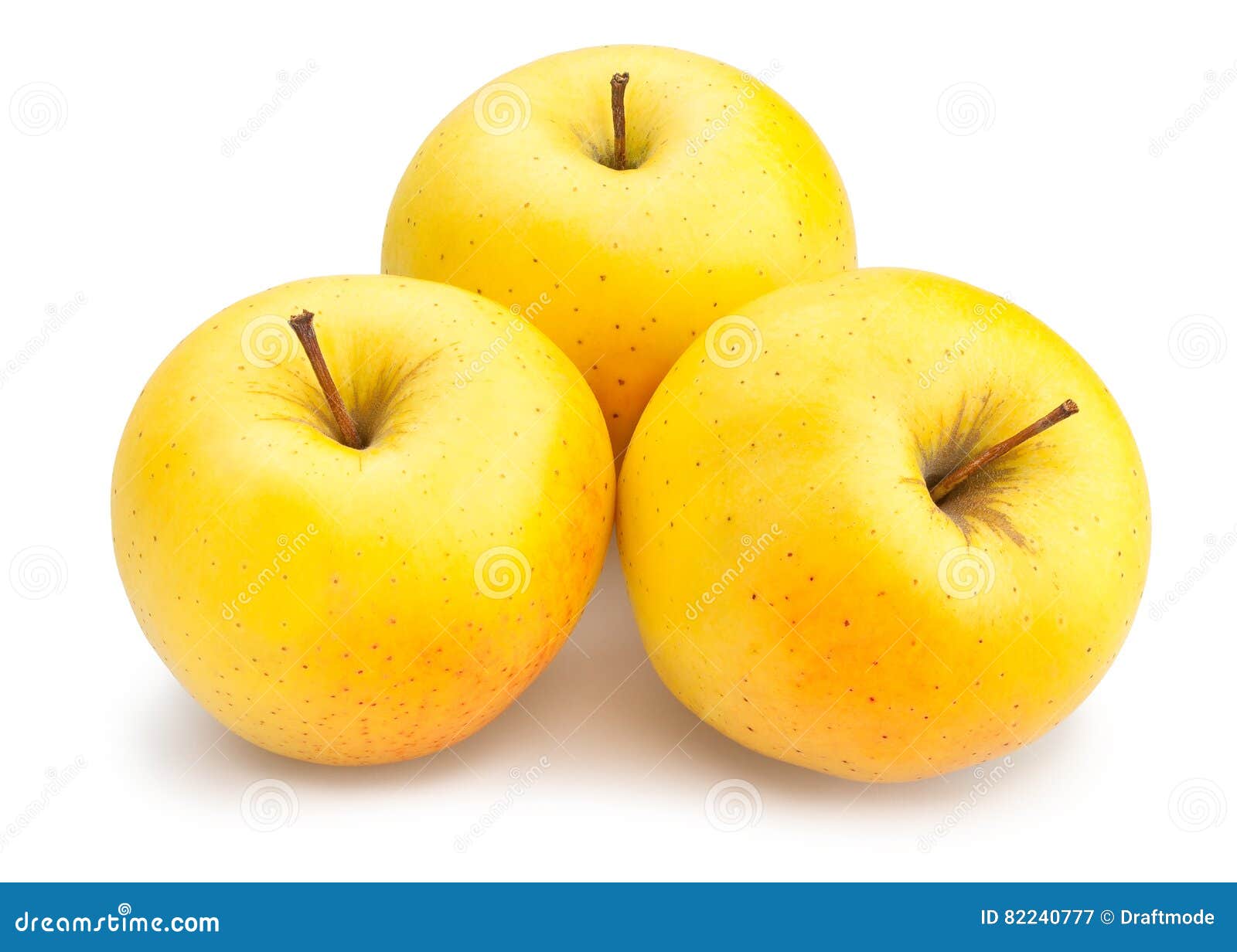 Manzanas "golden Delicious" Imagen de archivo - Imagen de manzanas ...