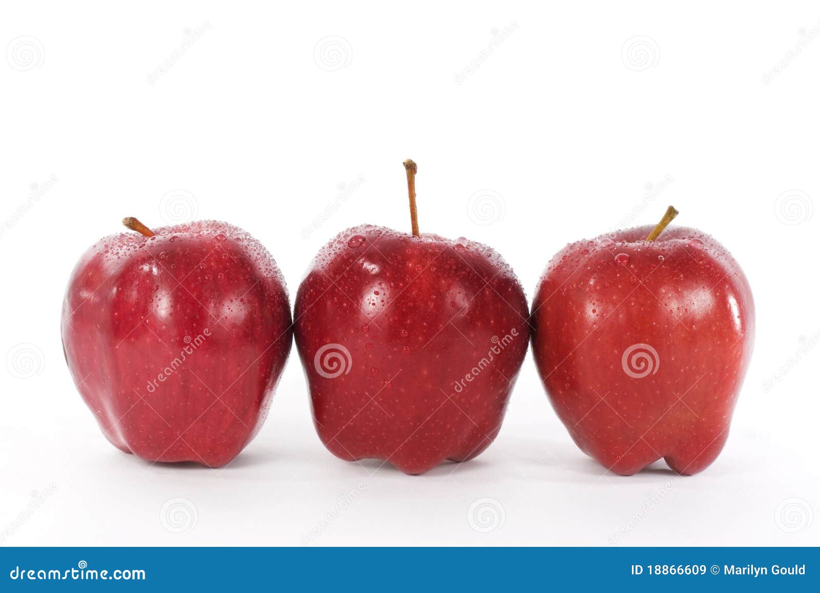 Manzanas red delicious imagen de archivo. Imagen de fruta - 18866609