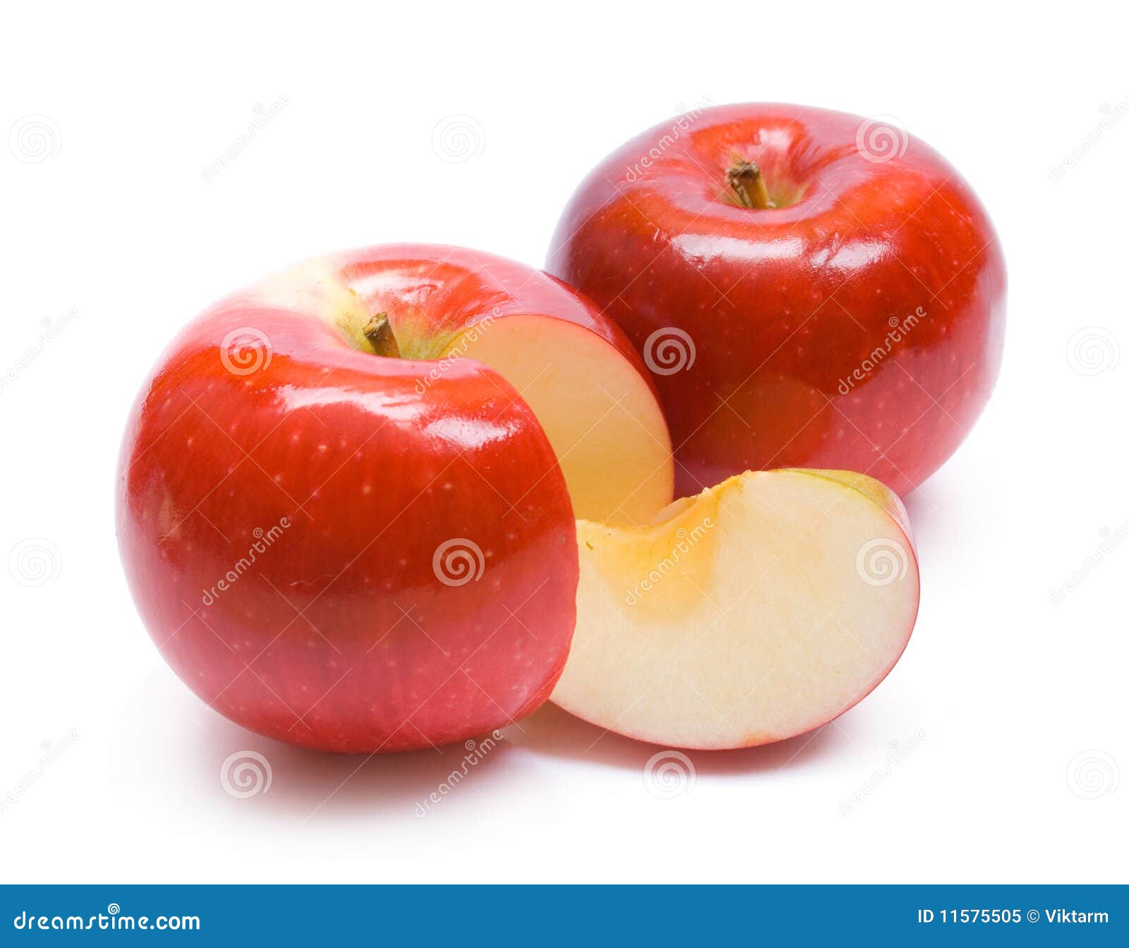 Manzanas rojas imagen de archivo. Imagen de fondo, delicioso - 11575505