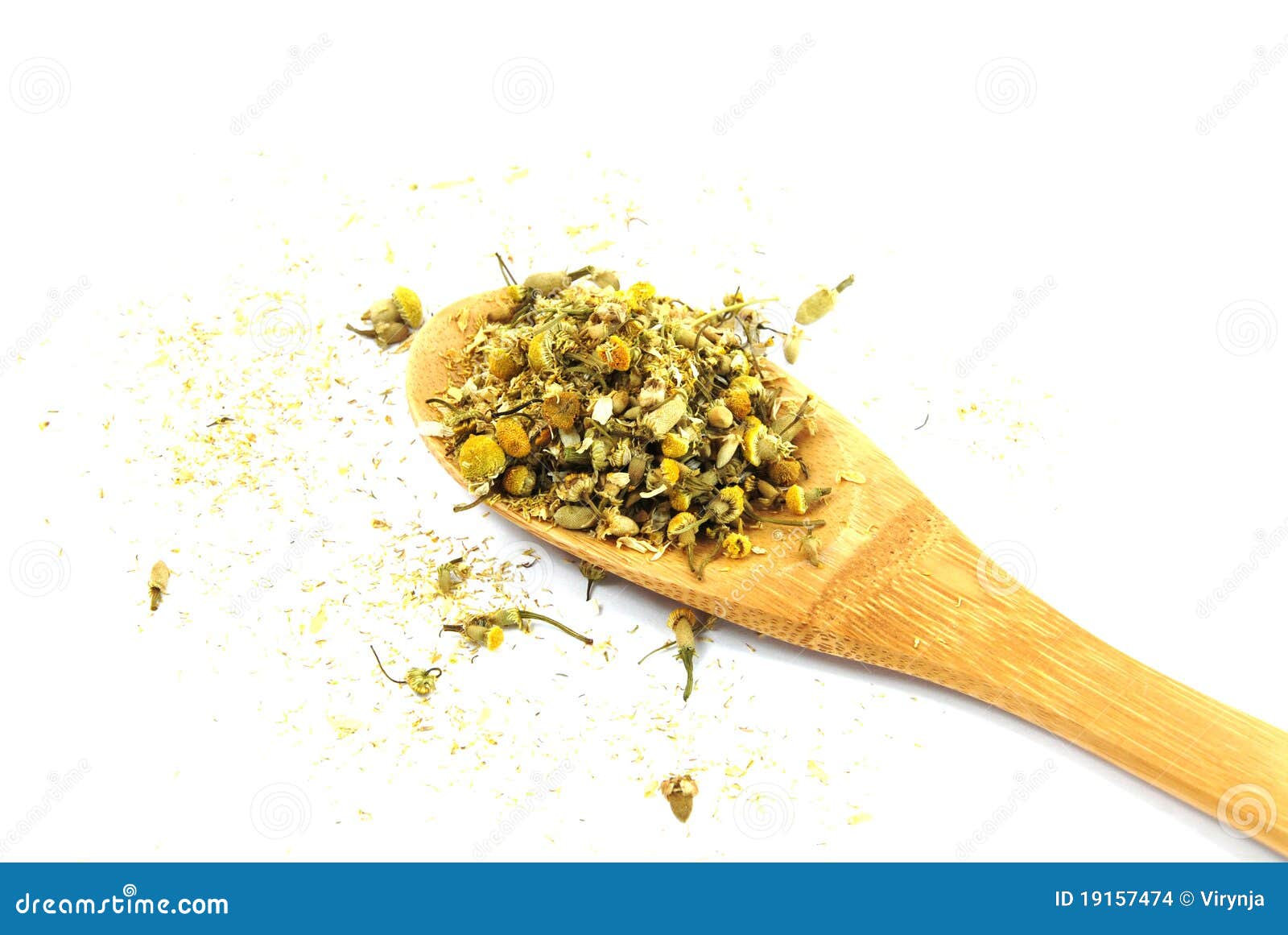 Manzanilla seca foto de archivo. Imagen de primer, hojas - 19157474