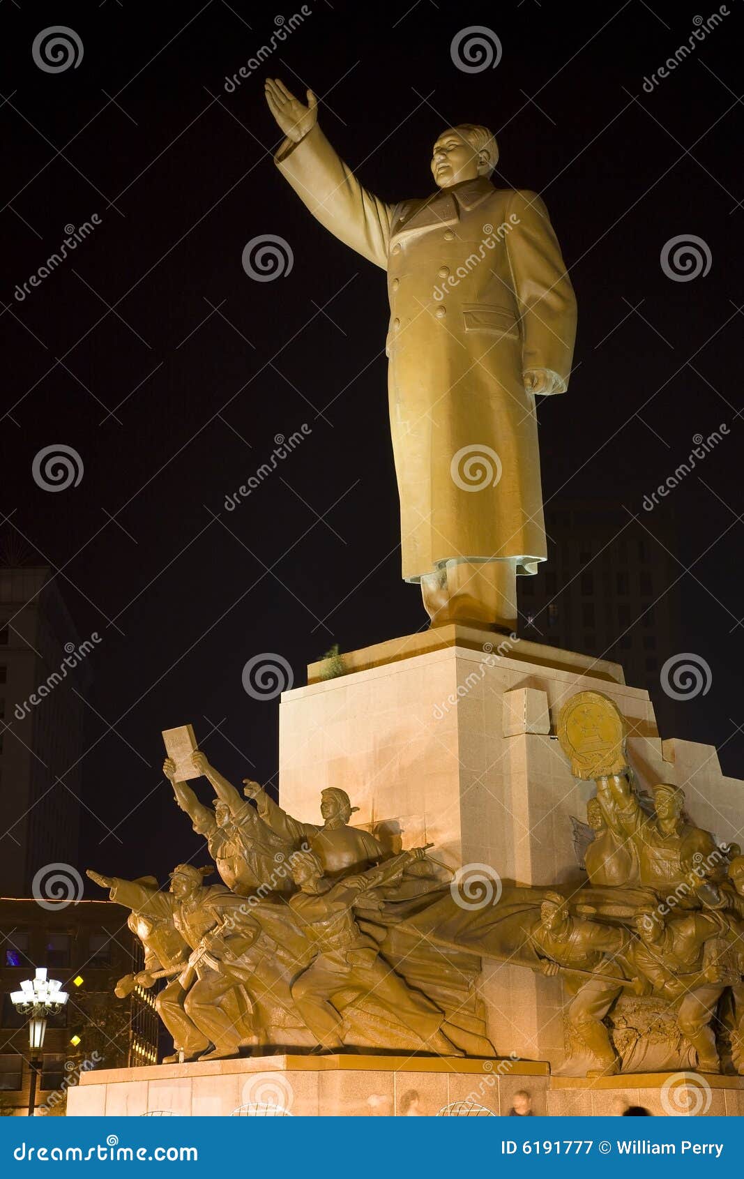 Mao Statue stock image. Image of chairman, tung, revolution - 6191777