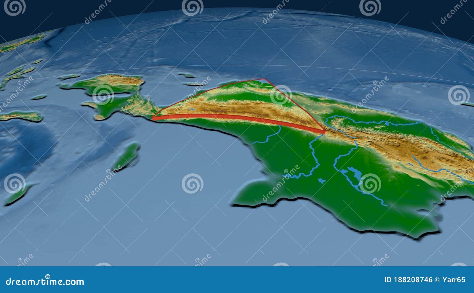 Maoke Plate Extruded - Physical Stock Illustration - Illustration of ...