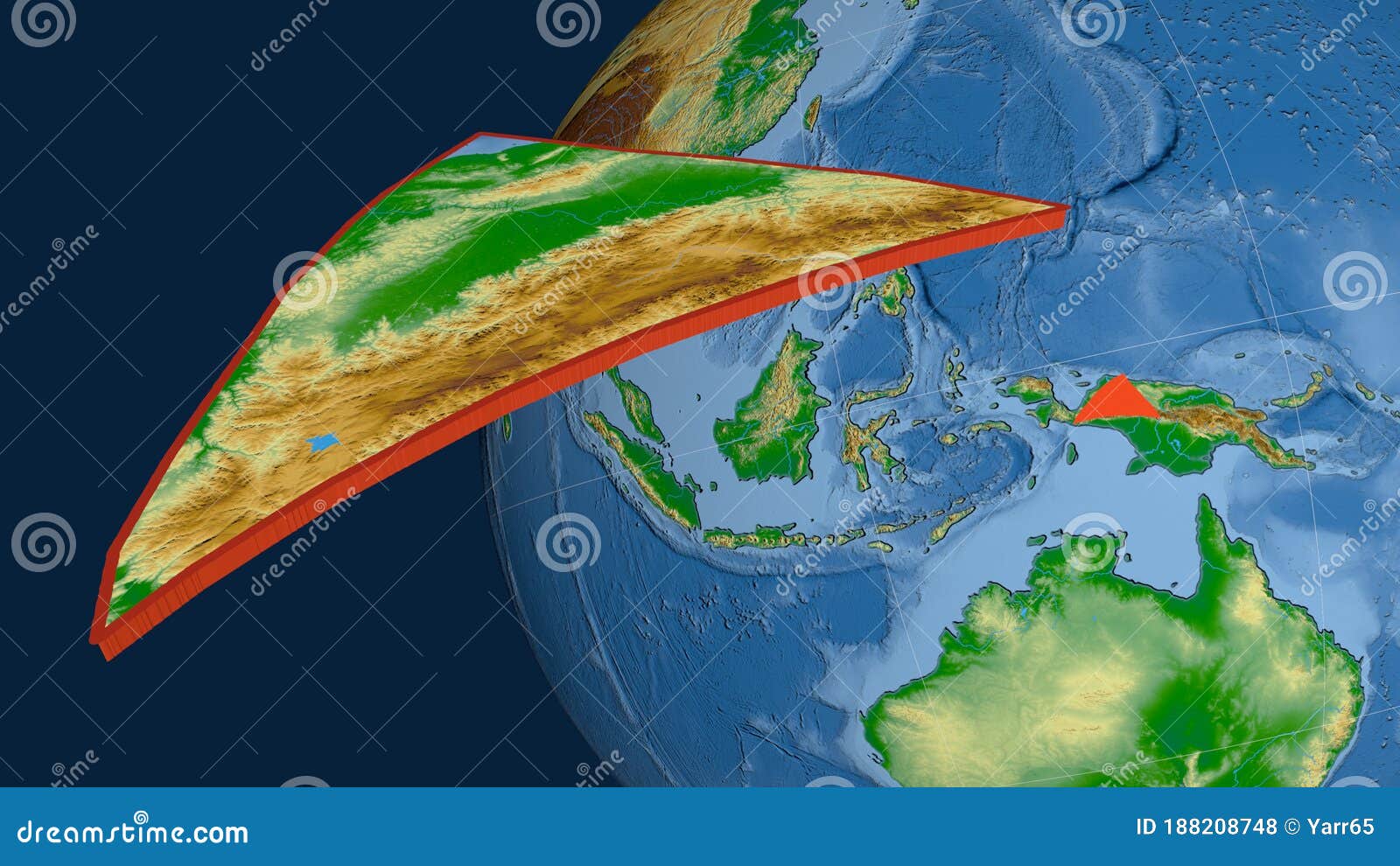 Maoke Plate Presented - Physical Stock Illustration - Illustration of ...