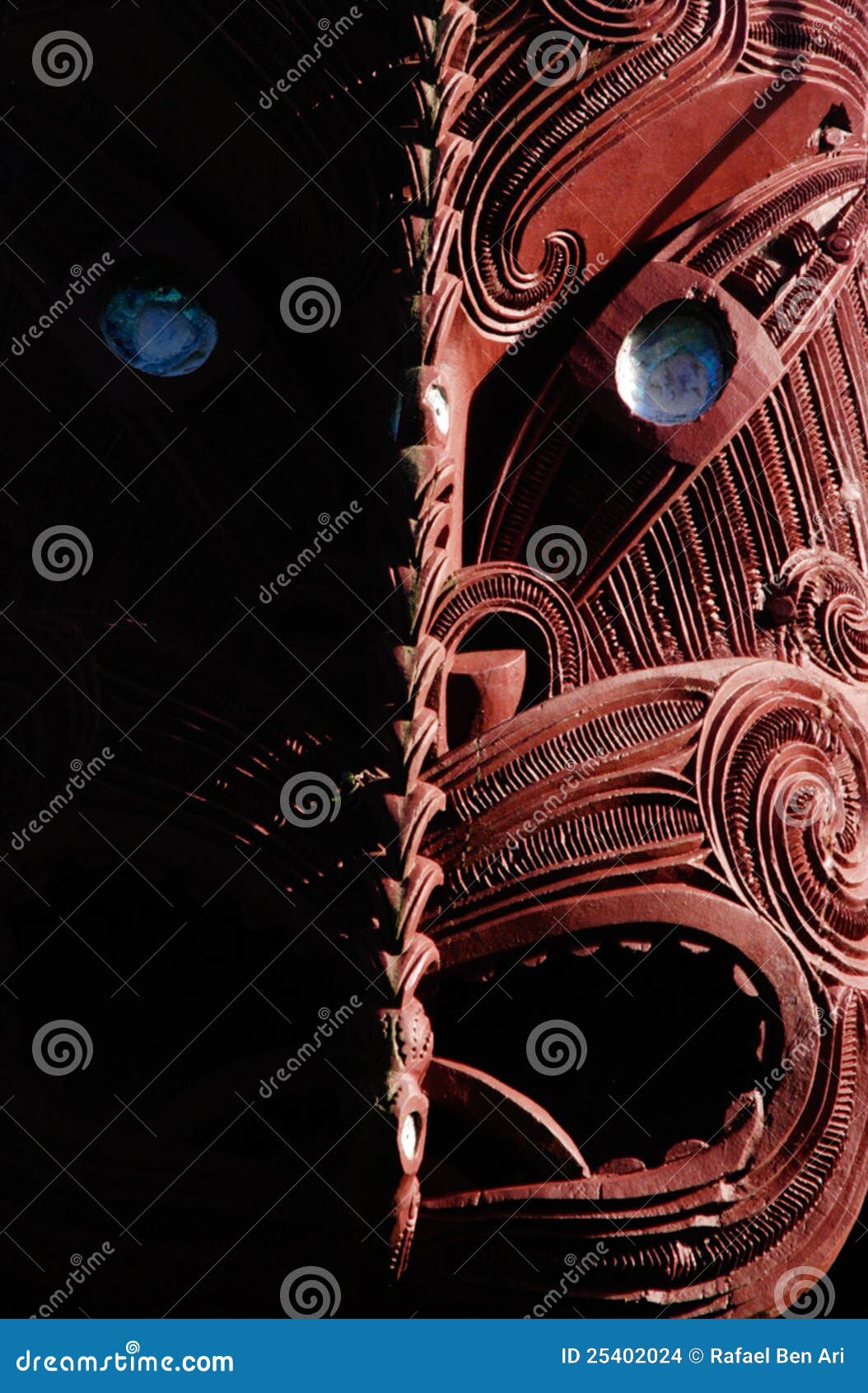 Marae Traditional Maori Gathering Hall At Te Puia, Rotorua, New Zealand ...