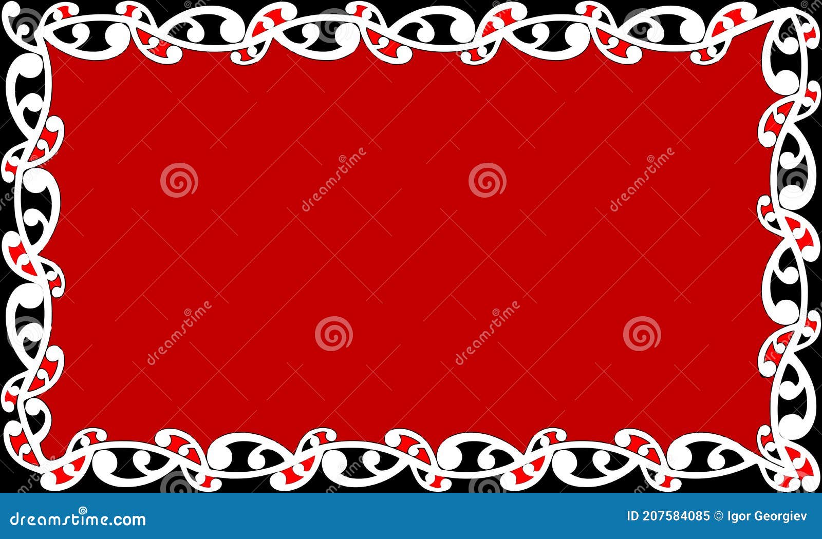 MAORI FRAME. Set of Labels and Elements. Vector Set Illustration ...