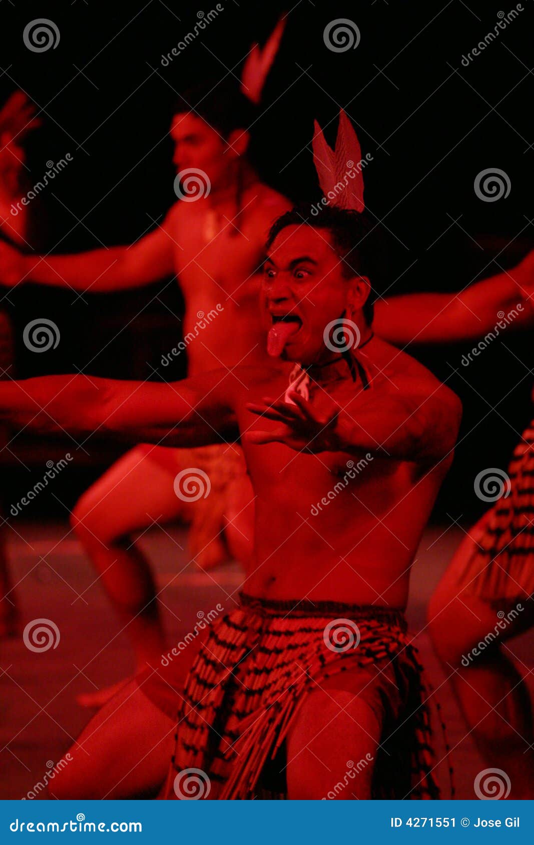Maori Haka in Red editorial photo. Image of hawaii, threat - 4271551