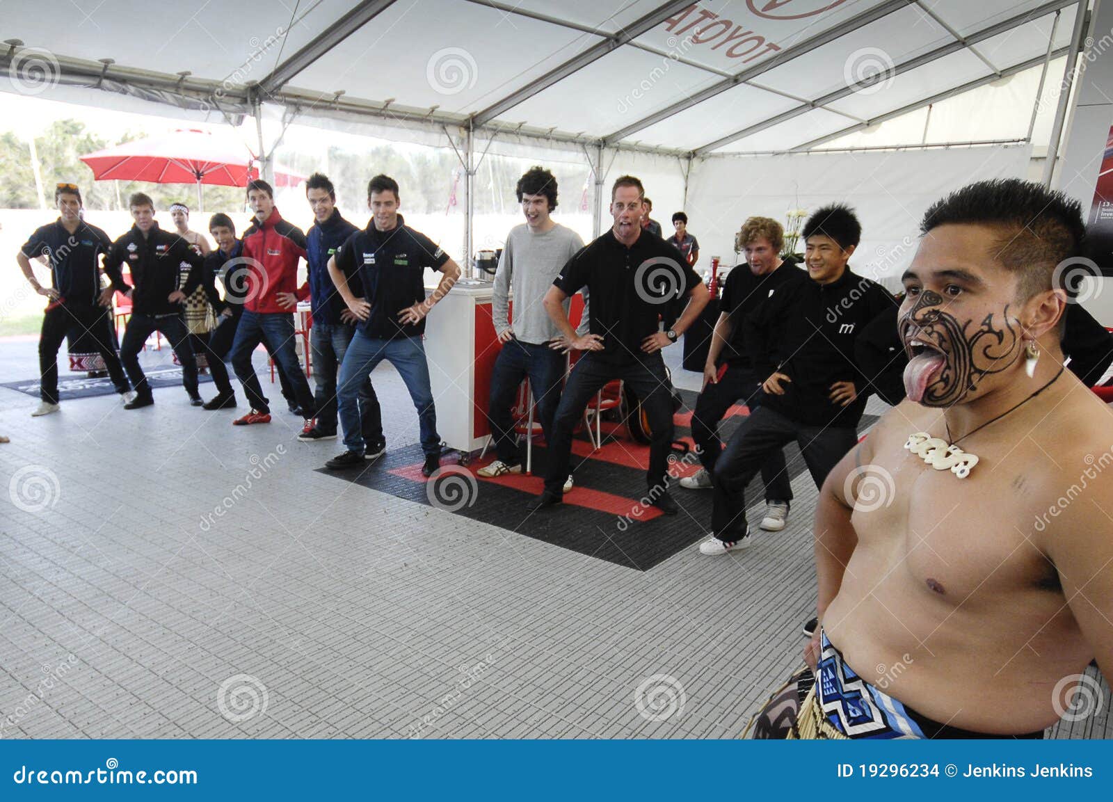 Maori welcome editorial stock image. Image of zealand - 19296234