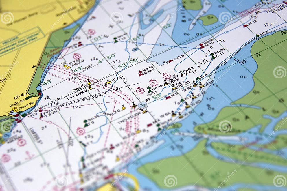 Map stock photo. Image of chart, harbor, maritime, nautical - 1227262