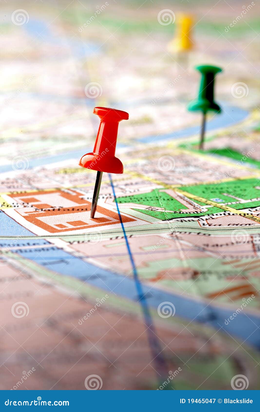 Map stock image. Image of marker, cartography, roads - 19465047