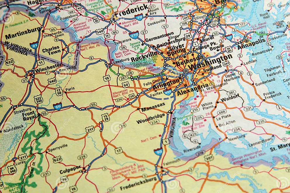 Map stock photo. Image of atlas, washington, journey - 19764090