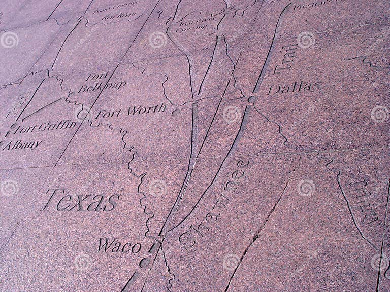 Map stock image. Image of direction, granite, crack, carving - 77379