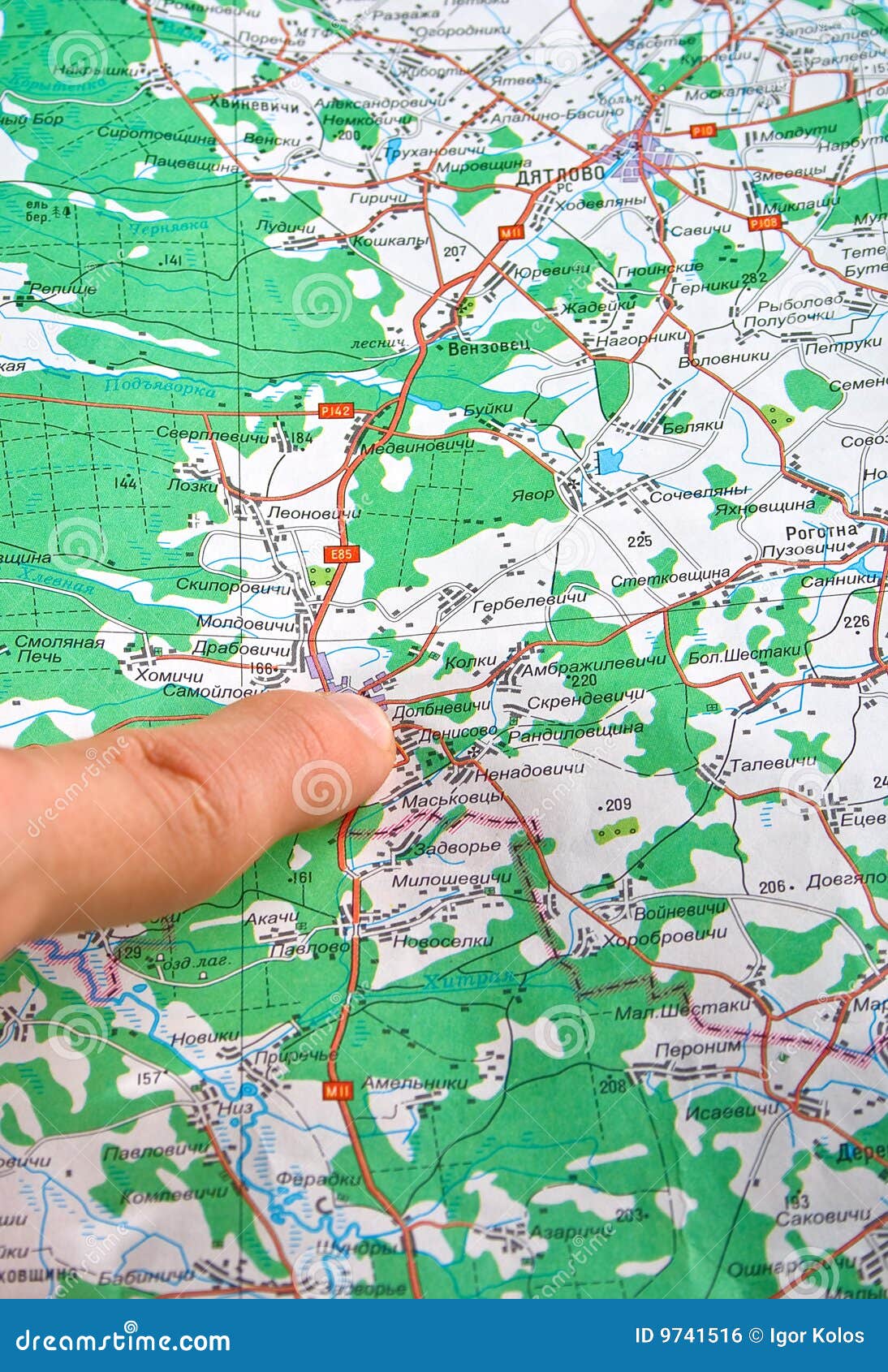 Map stock photo. Image of finger, topography, hand, travel - 9741516