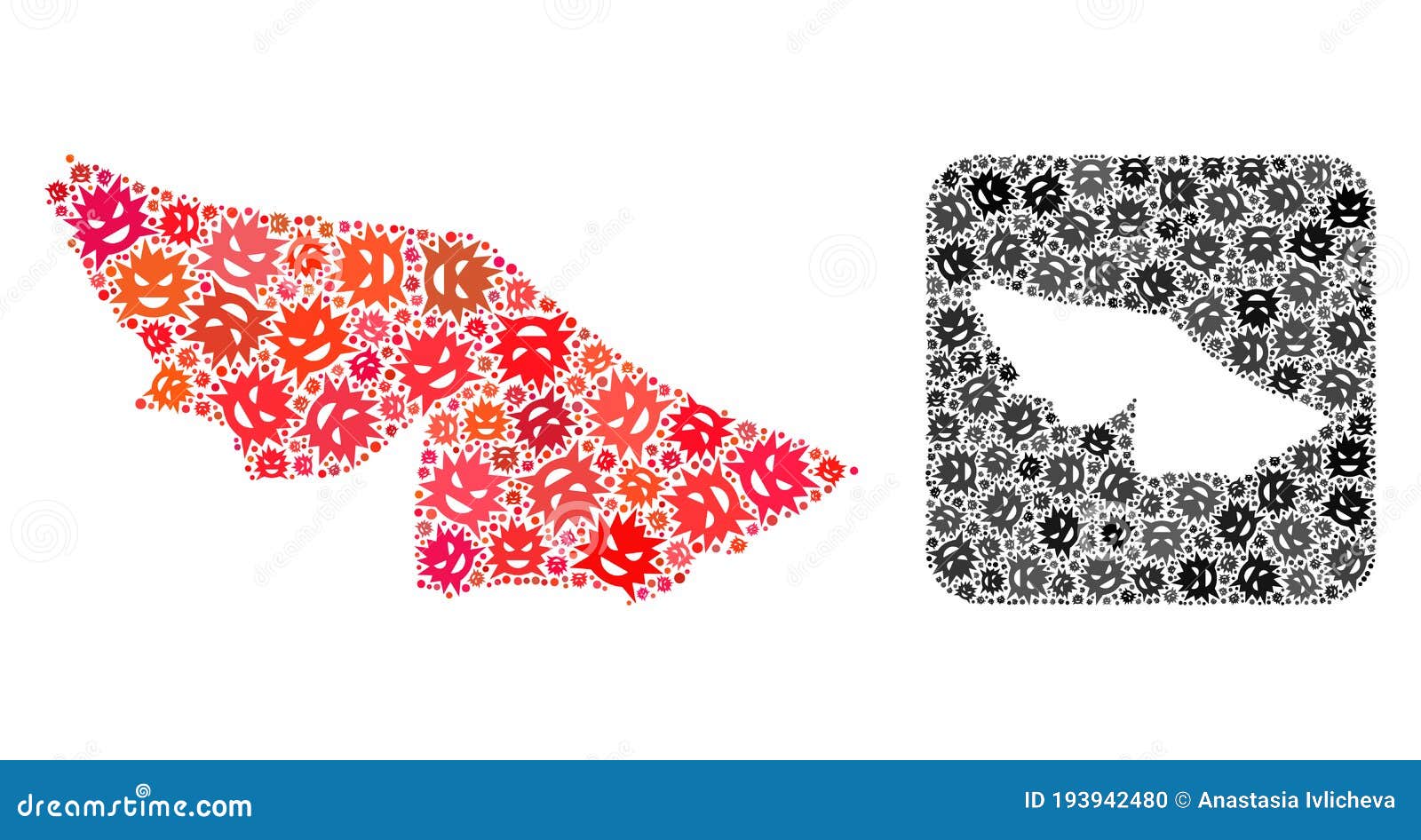 Map Of Acre Cartoon Vector | CartoonDealer.com #91960269