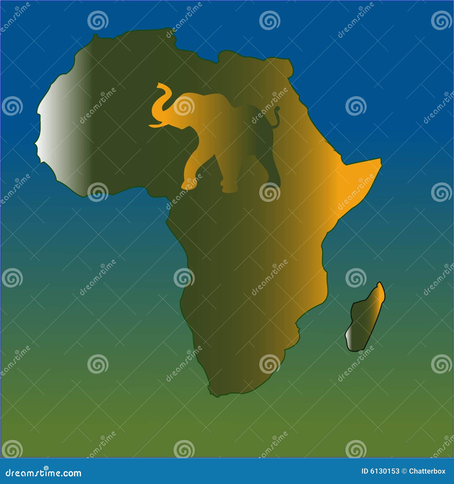 Africa Abstract Map Vector Illustration | CartoonDealer.com #32692824