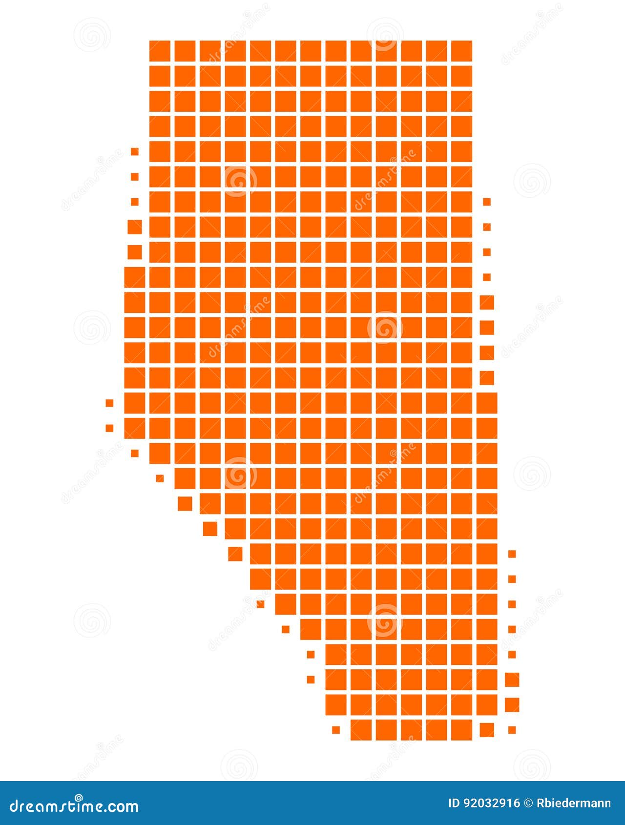 Map of Alberta stock vector. Illustration of point, squares - 92032916