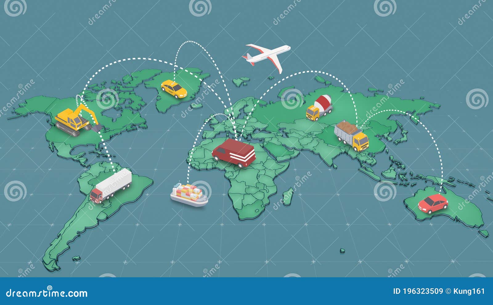 MAP ALL TRANSPORTATION stock illustration. Illustration of country ...