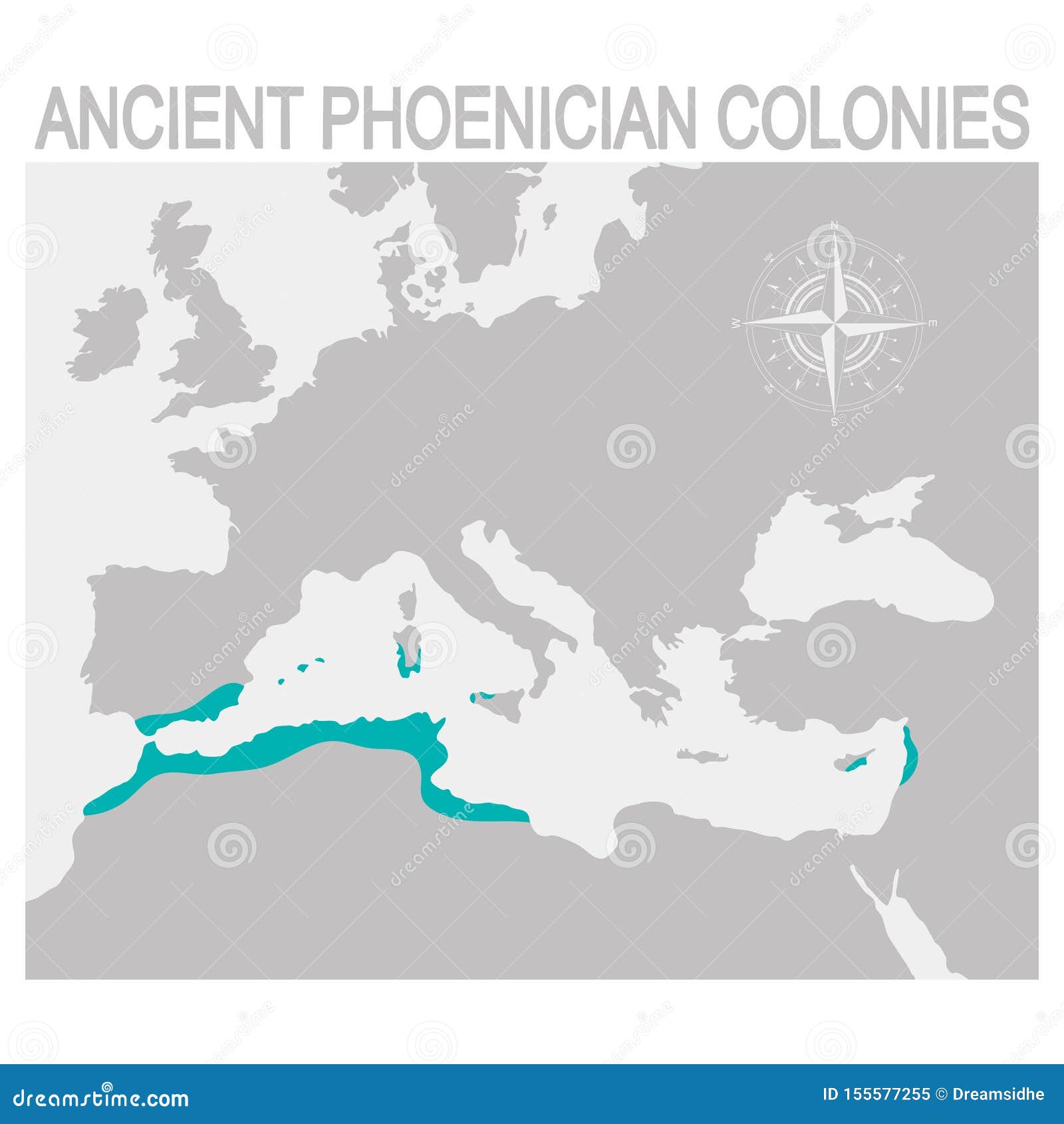 Phoenician Empire Map
