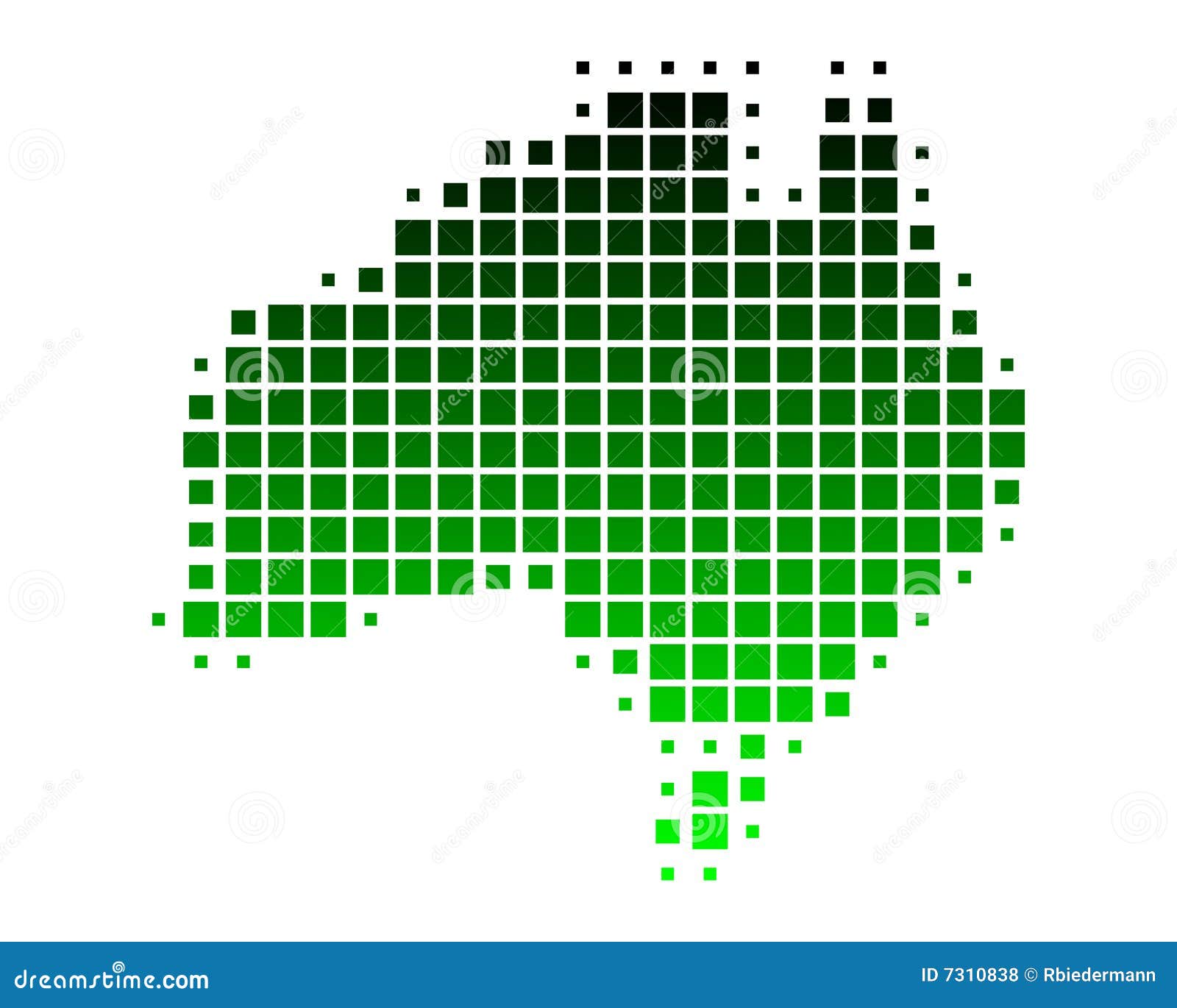 Map of Australia stock vector. Illustration of gradient - 7310838