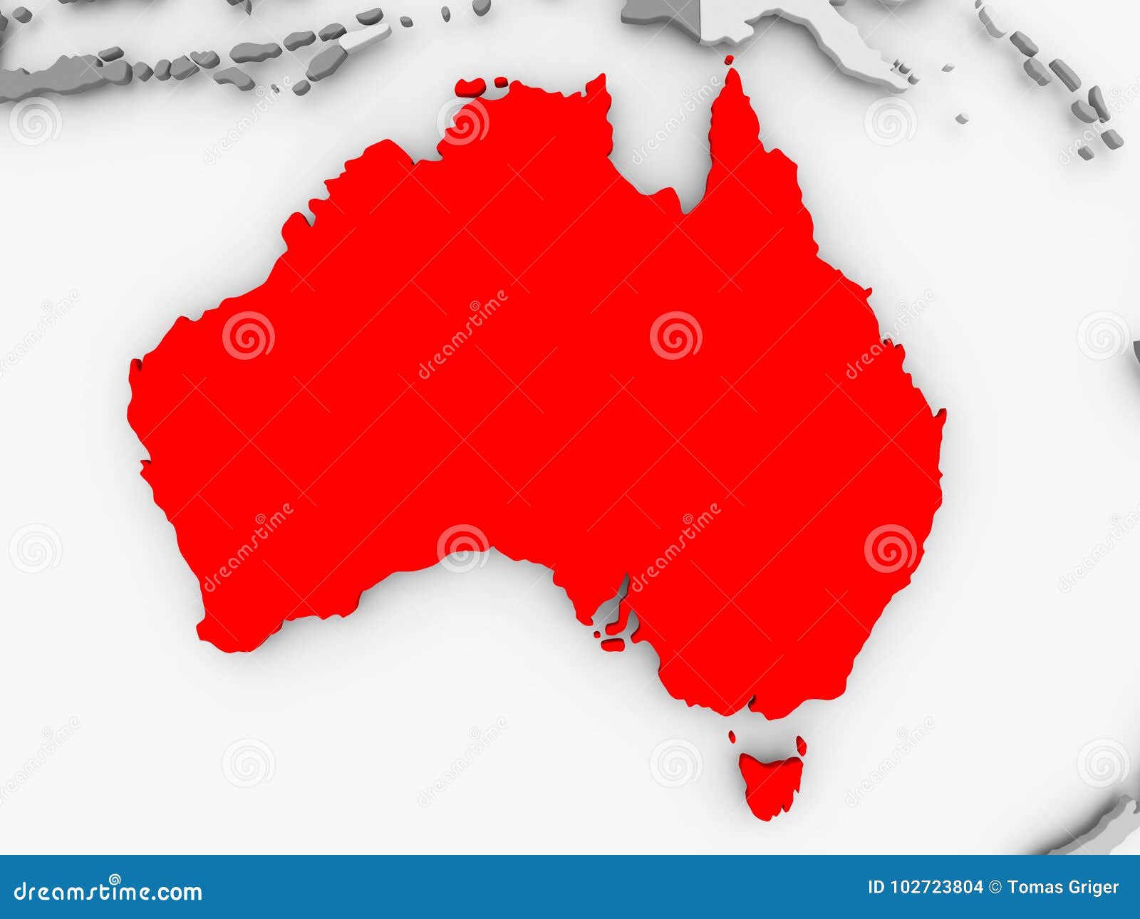 Map of Australia stock illustration. Illustration of country - 102723804