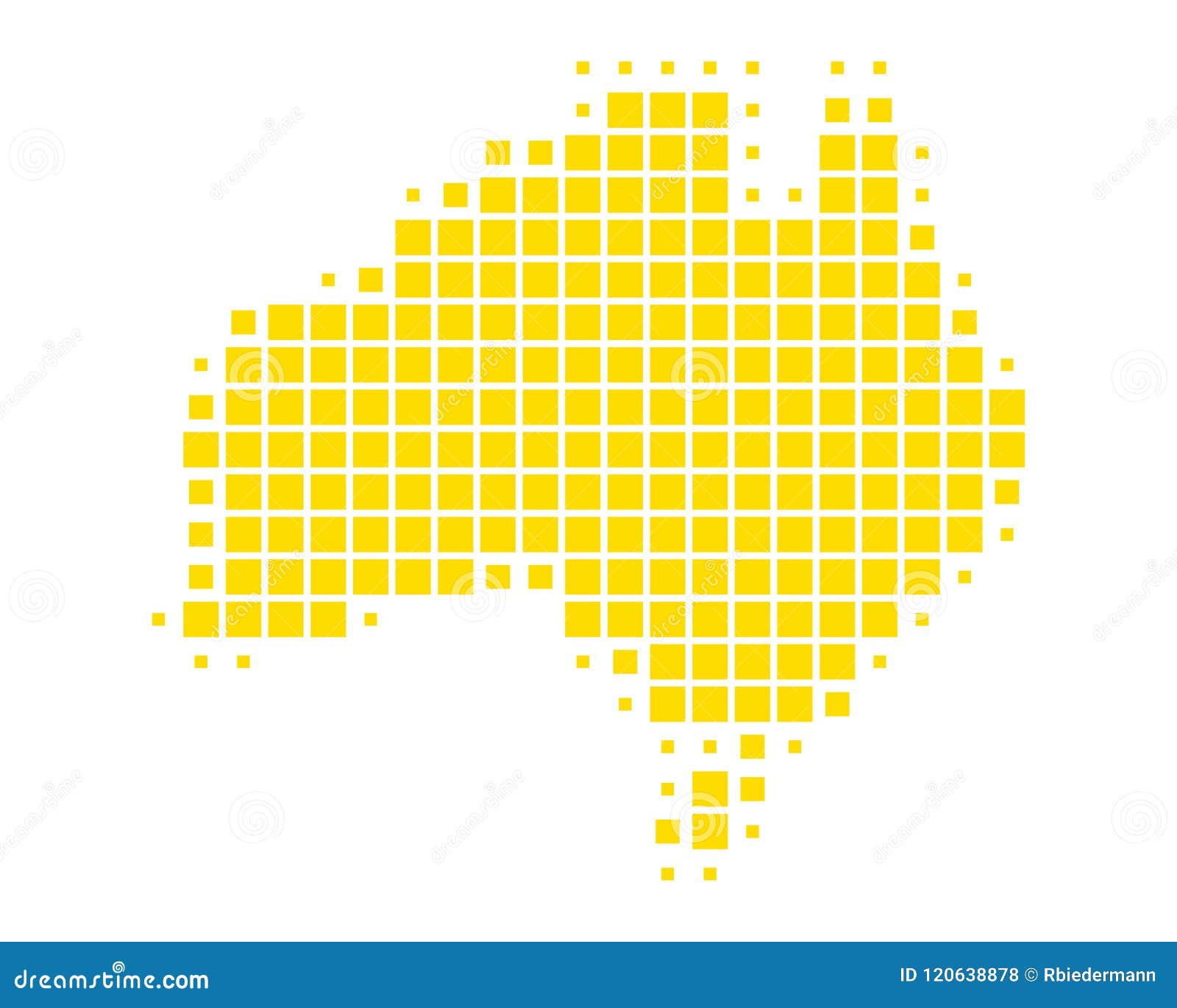 Map of Australia stock vector. Illustration of dotted - 120638878