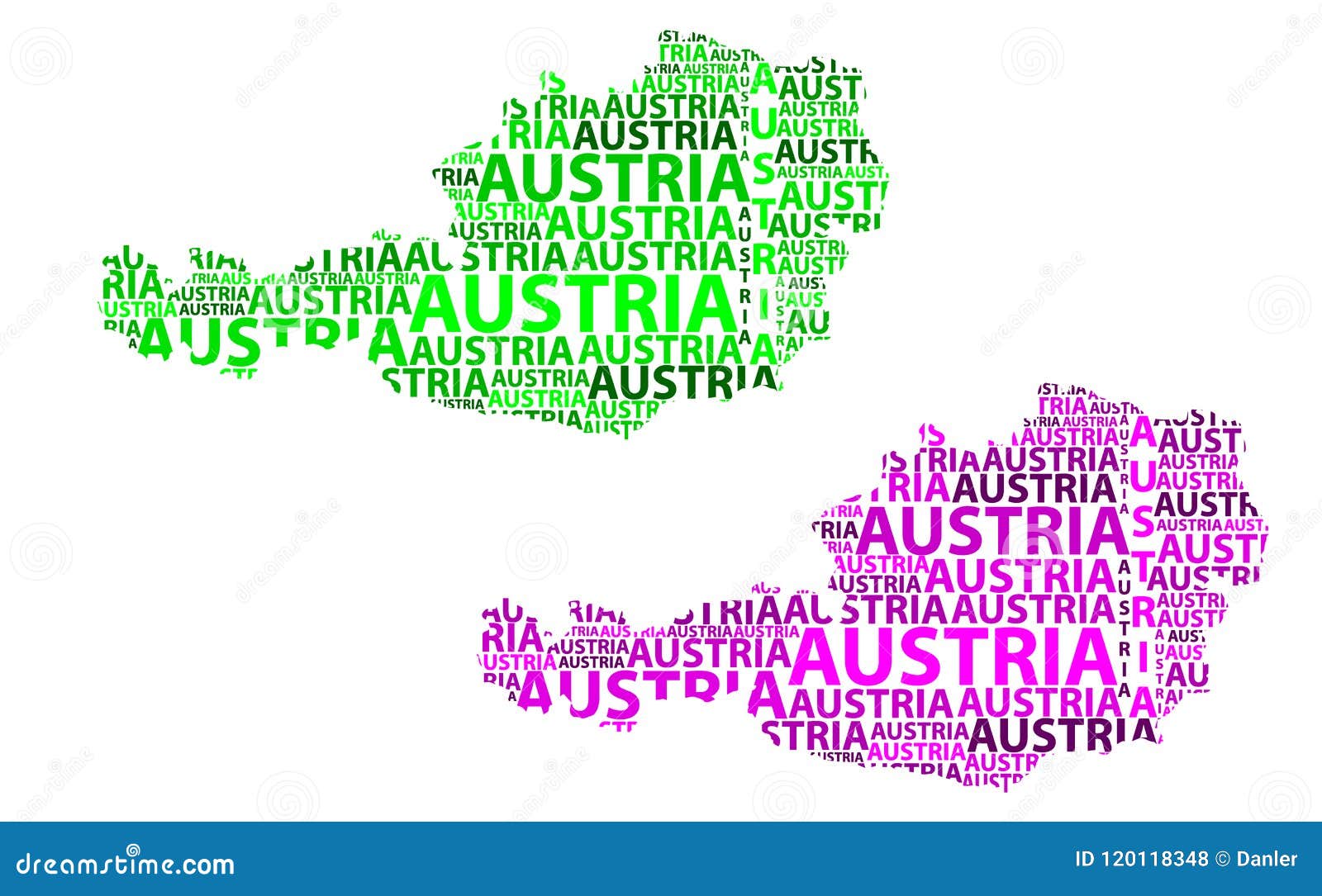 Letter A Austria Logo. Austria Logo Design . Letter A With Austria ...