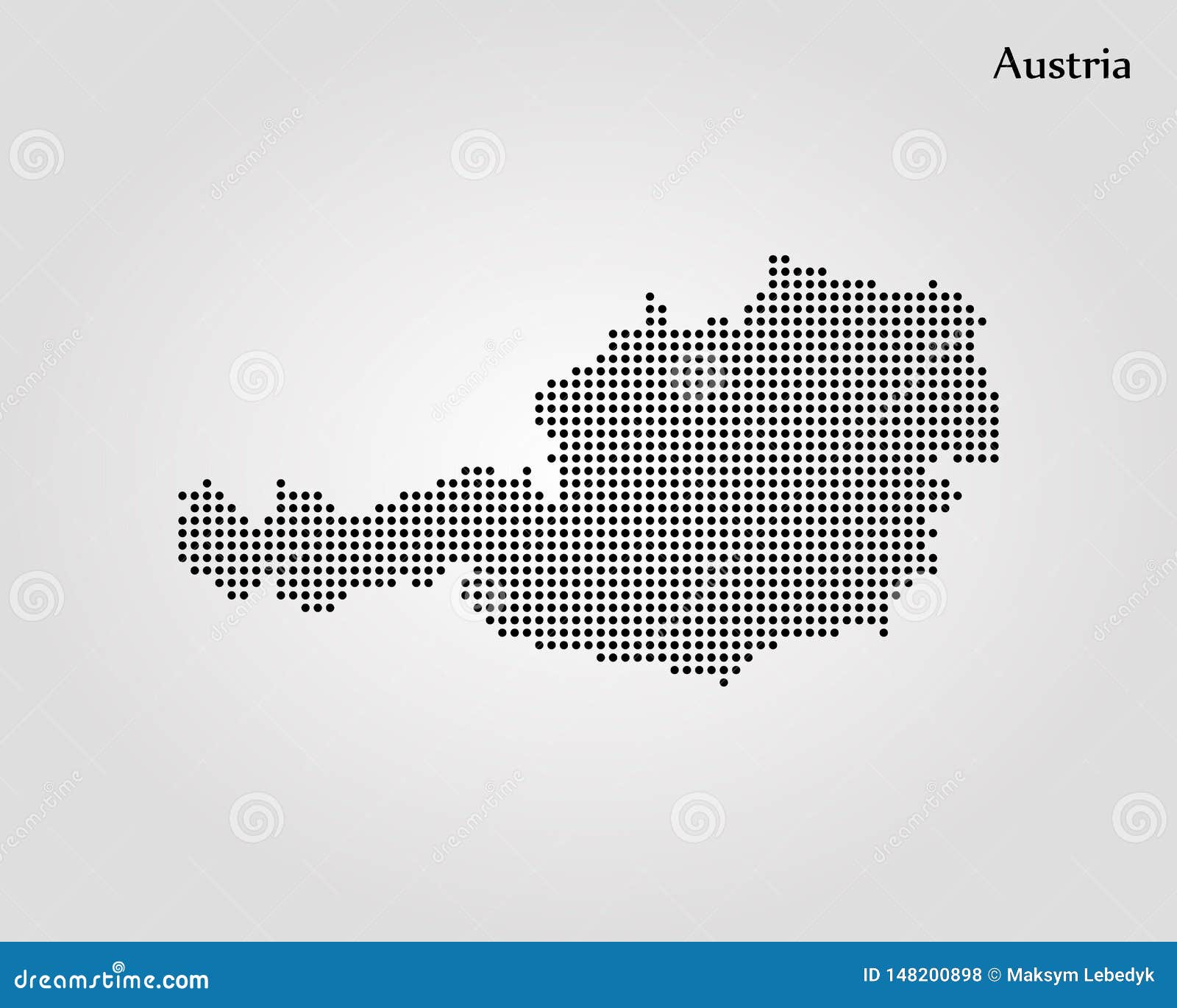 Map of Austria. Vector Illustration. World Map Stock Illustration ...